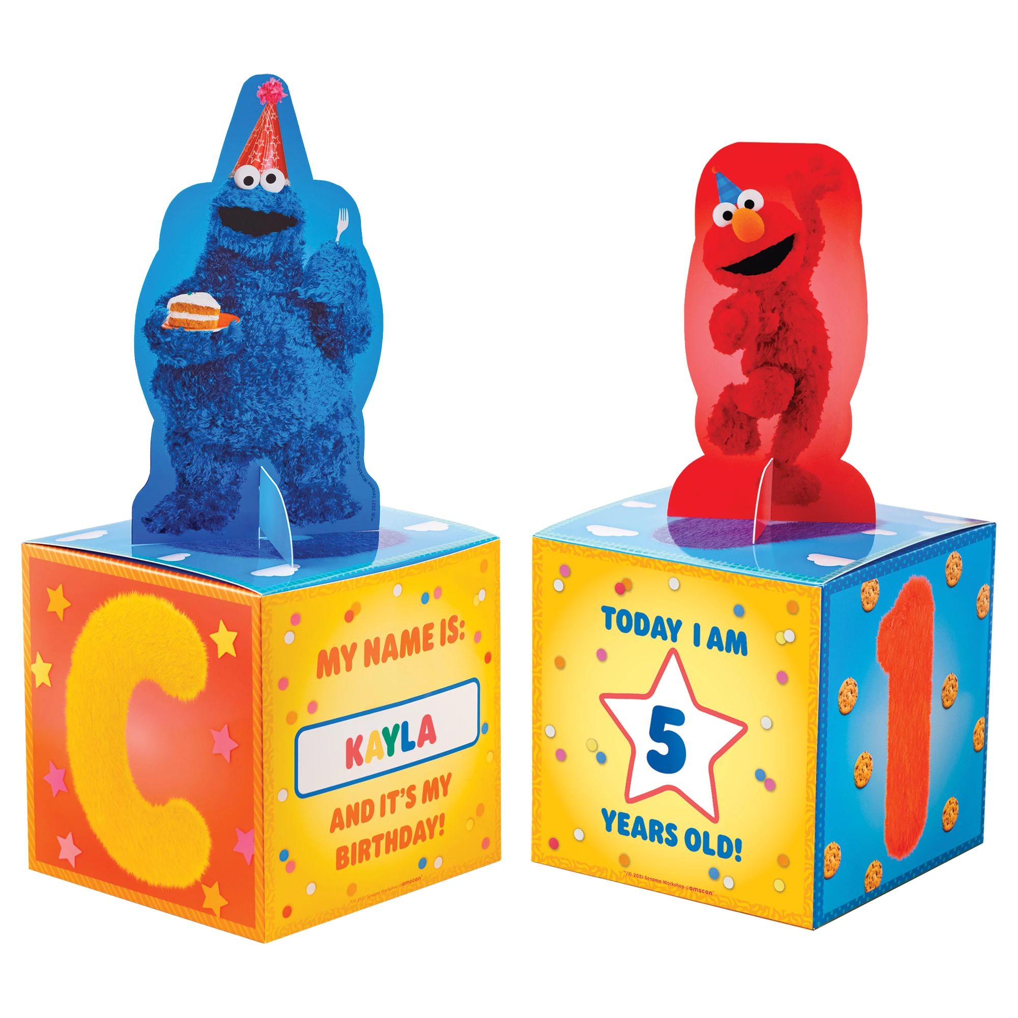 Everyday Sesame Street Centerpiece Deco Kit - Dakota Party