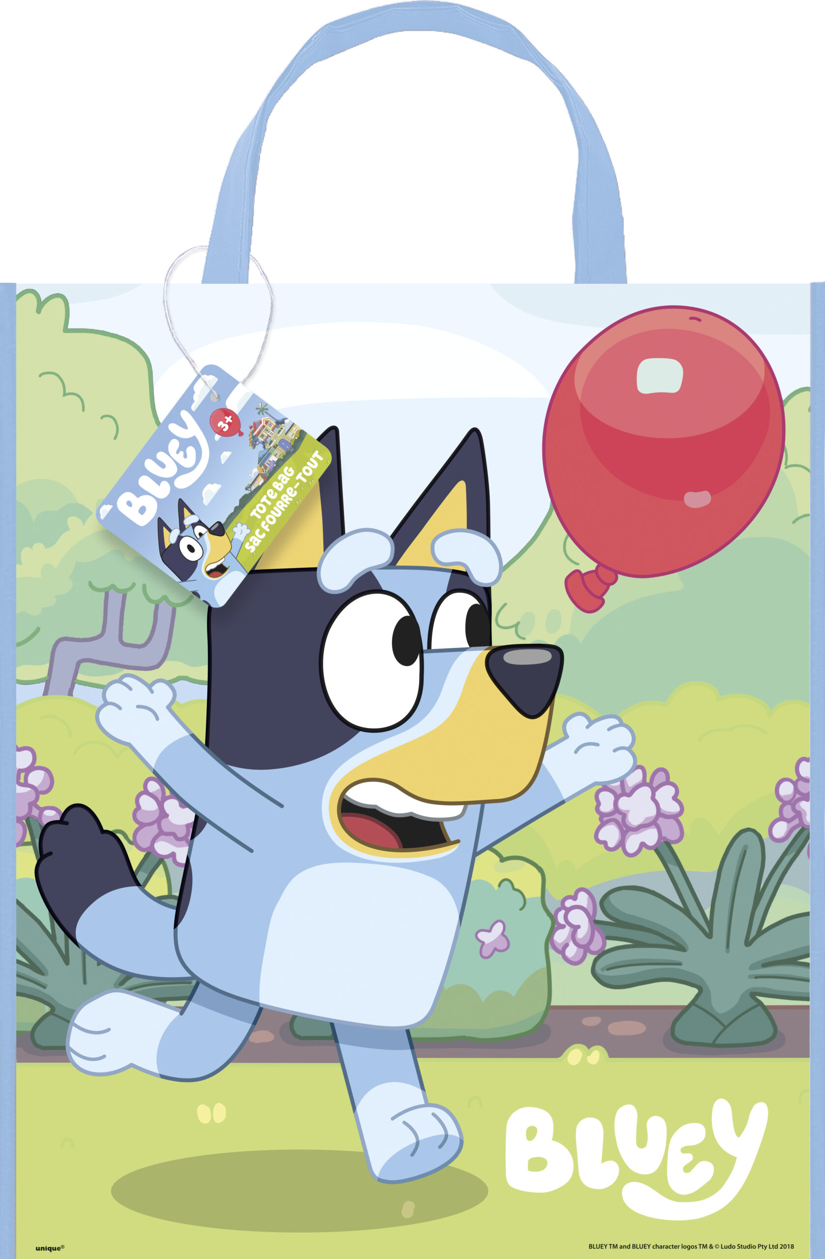Bluey Party Tote Bag, 13" x 11" - Dakota Party