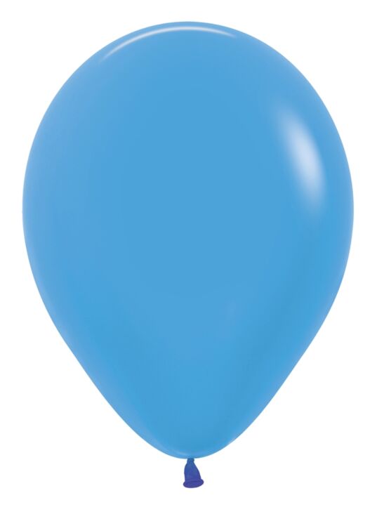 11" Premium Latex Balloons Neon Blue, 25ct Sempertex - Dakota Party
