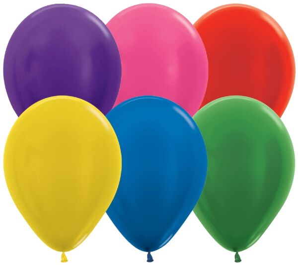 11" Premium Latex Balloons Metallic Assortment, 25ct Sempertex - Dakota ...