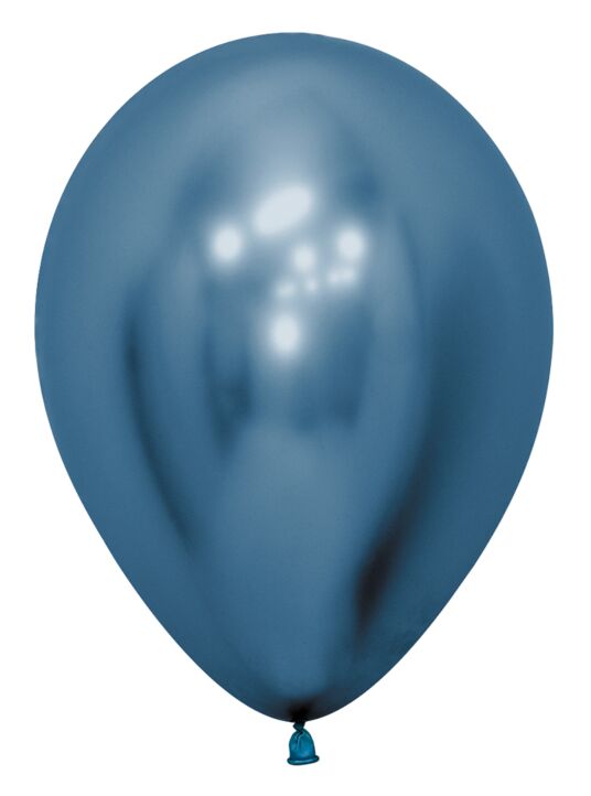 11" Premium Latex Balloons Reflex/Chrome Blue, 25ct Sempertex - Dakota ...