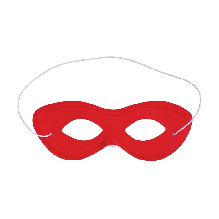 Red Superhero Mask - Dakota Party