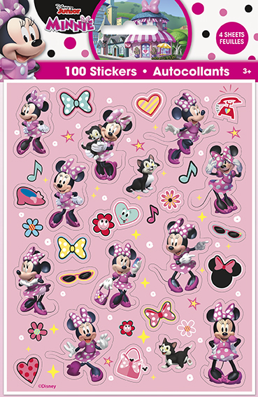 Disney Iconic Minnie Mouse Stickers 100ct - Dakota Party