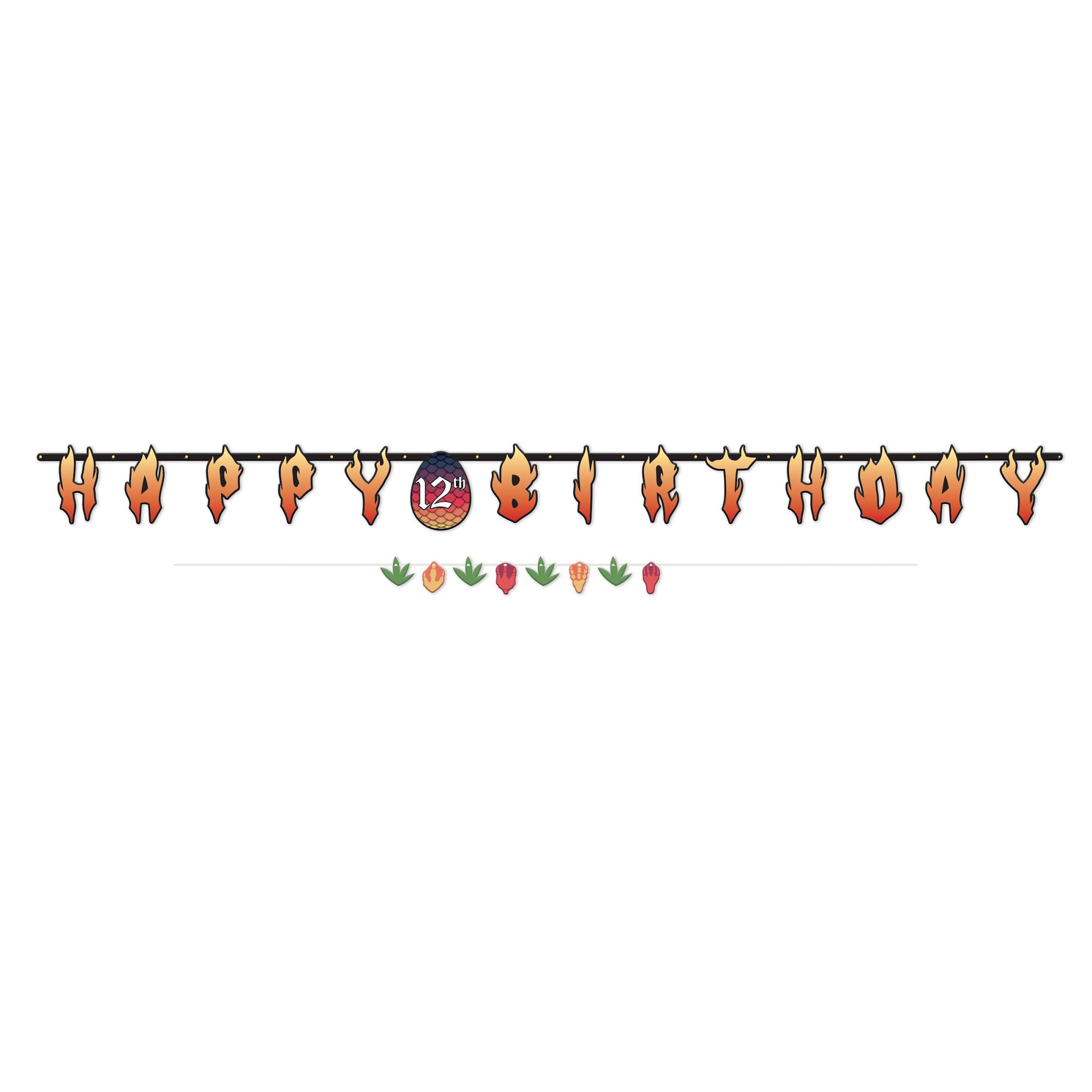 Party Like A Dragon Double Banners - Dakota Party